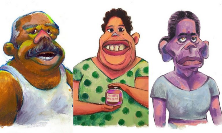Meet Krishna Chandran, The Artist Who Is Creating Quirky Indian Portraits